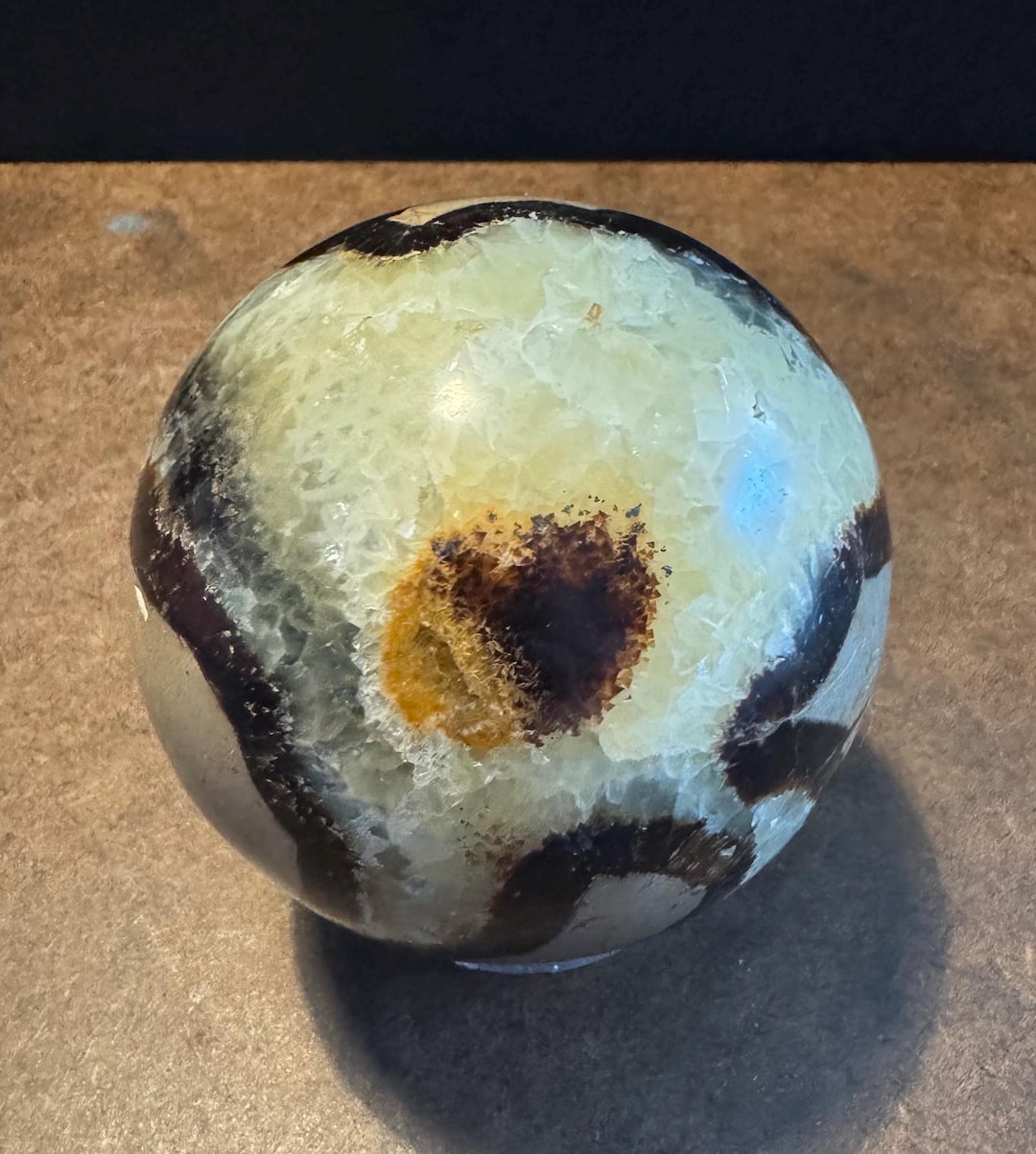 Large Septarian Nodule With Calcite Sphere - Etsy
