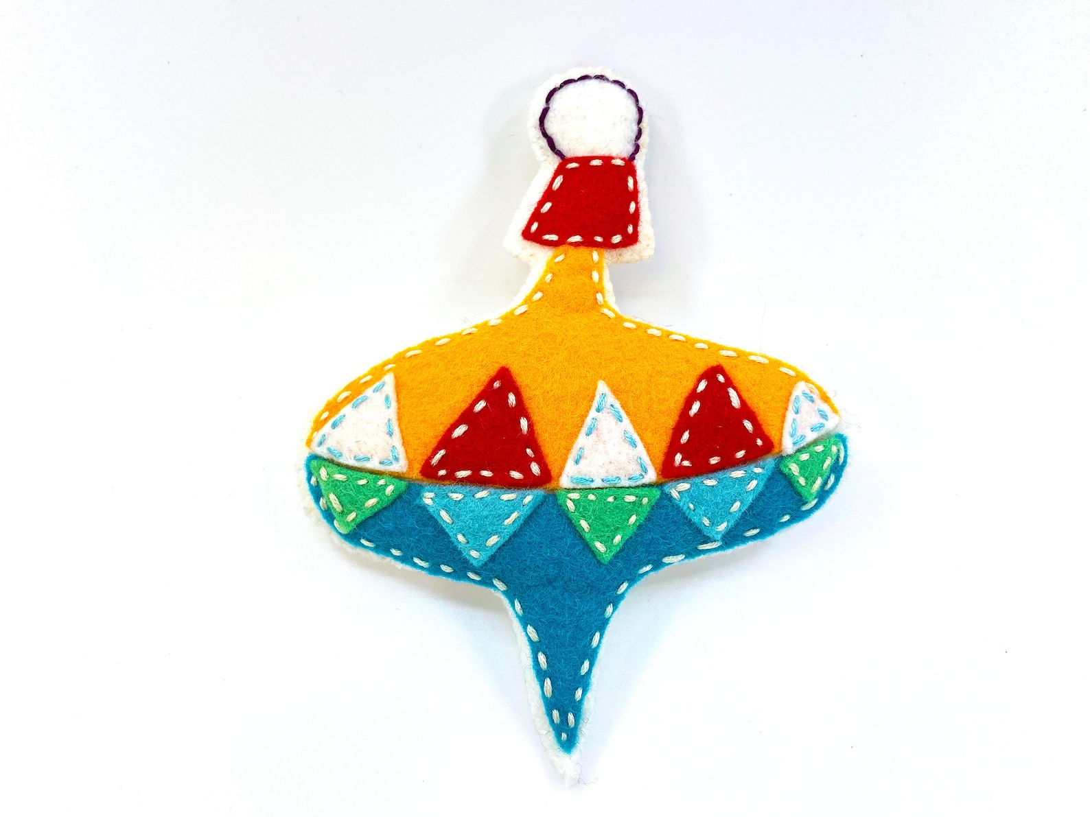 Retro Modern Christmas PDF Pattern a Hand Sewn Wool Felt - Etsy