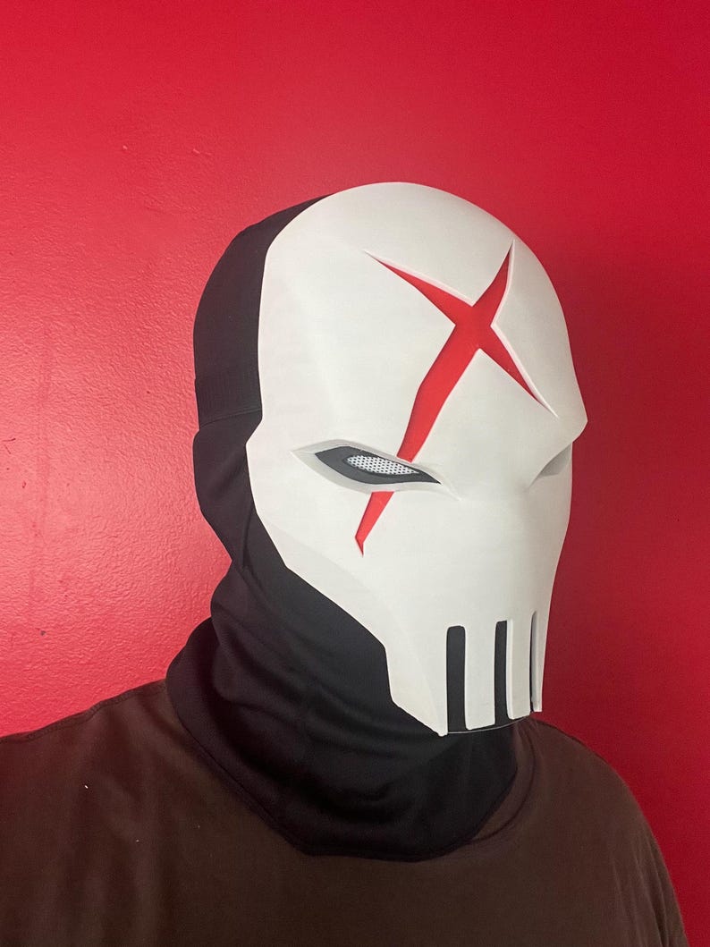 Teen Titans Red X Mask - Etsy