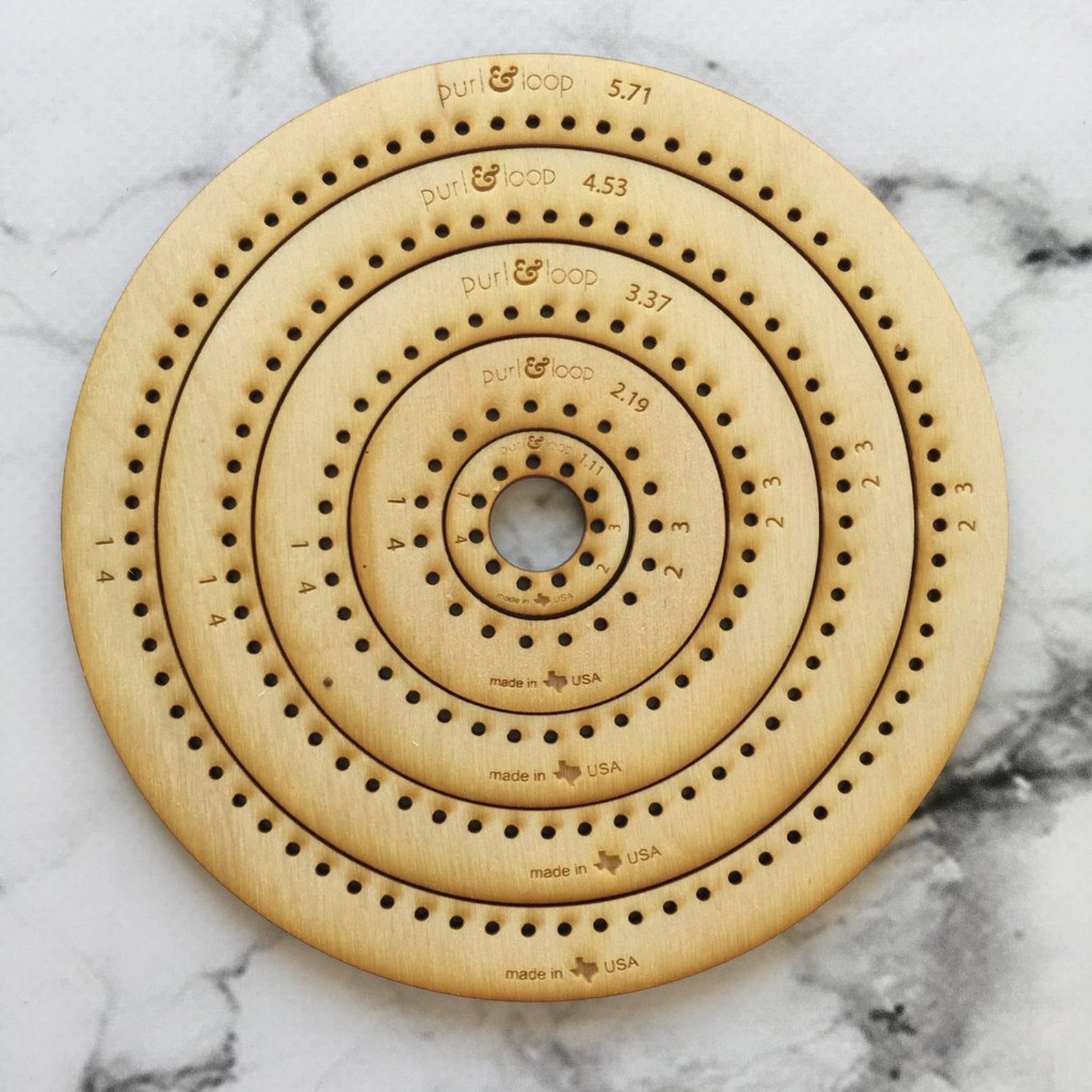 Fun in the Round Weaving Looms All Sizes or Nest of All Made in USA ...