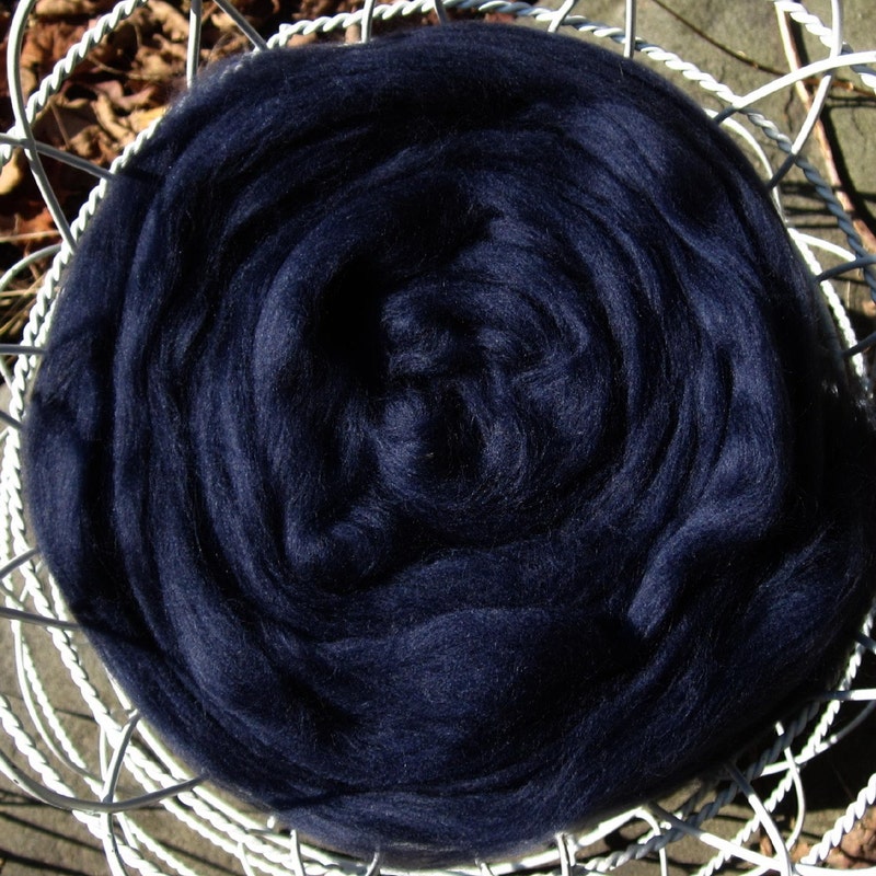 Dark Blue Gray Wool - Etsy
