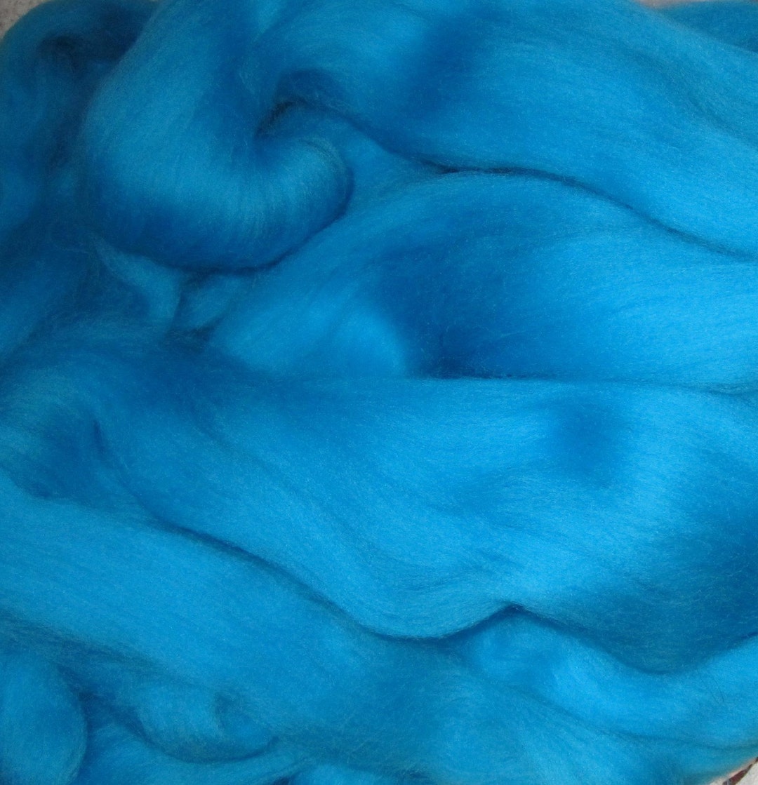 Extra Soft Cobalt Jewel Toned Blue Merino/silk DHG SUPERFAST SHIPPING ...