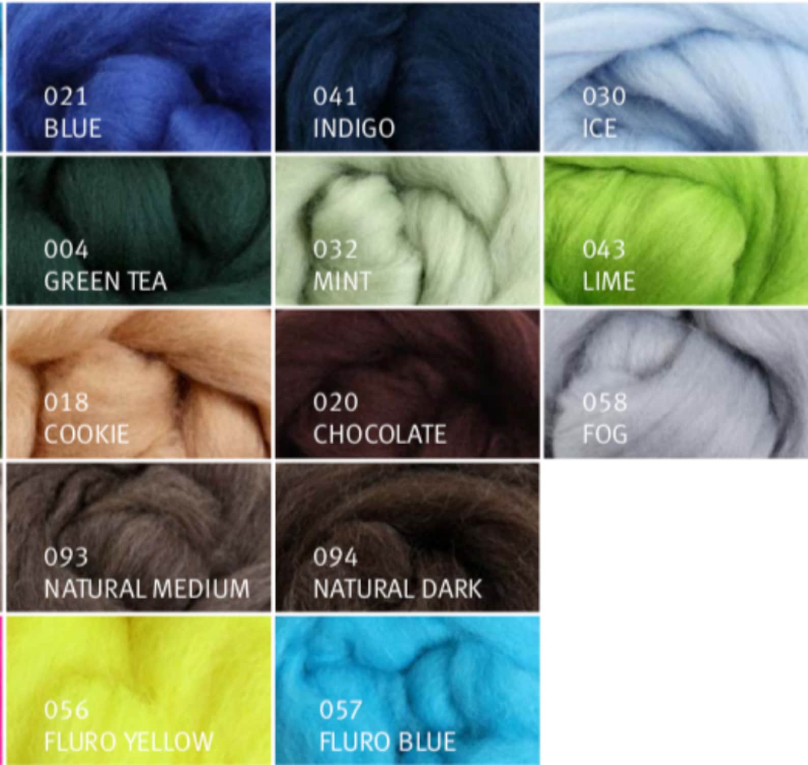 Ashford Corriedale Wool Roving Soft Gorgeous Colors Cruelty | Etsy