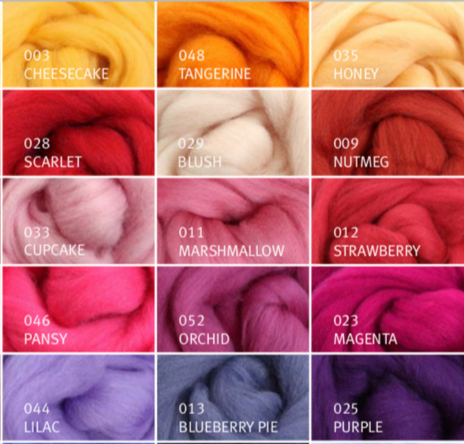 Ashford Corriedale Wool Roving Soft Gorgeous Colors Cruelty - Etsy
