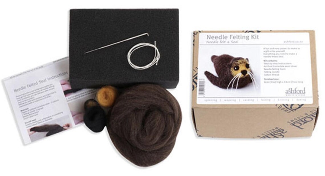 Sweet Seal Needle Felting Kits Accent Decor SUPERFAST Shipping! - Etsy