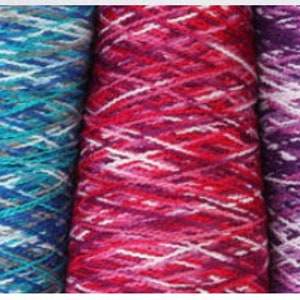 SOFT VARIEGATED Cotton Yarn Ashford Caterpillar Yarn Gorgeous Colorways ...