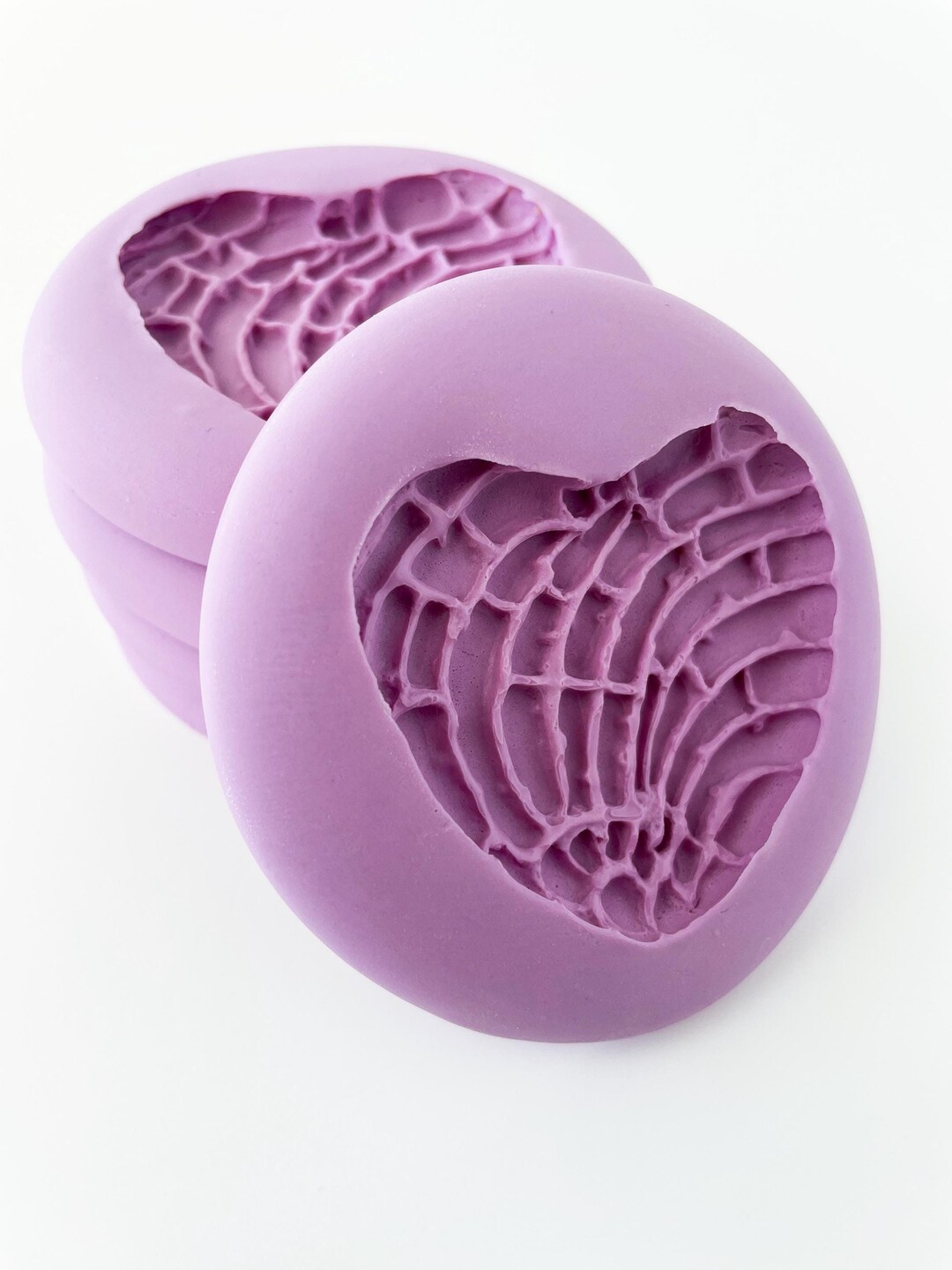 Heart Concha Mold for Cakepops, Fondant, and Chocolate | Mexican Pan ...