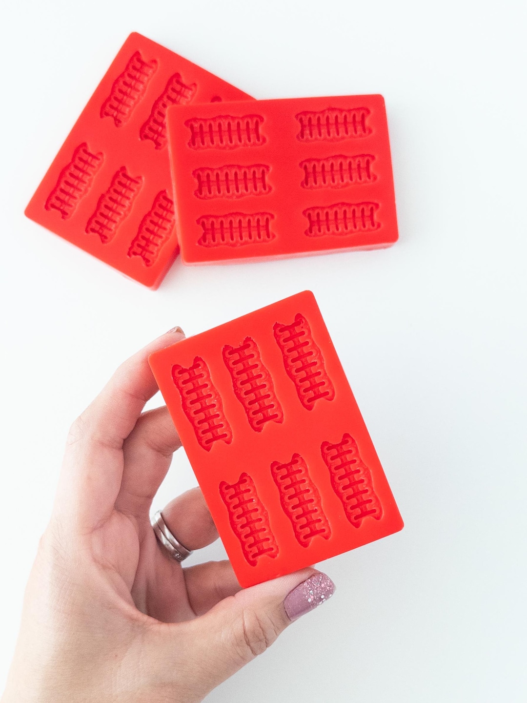 Football Laces Mold for Cakepops, Fondant, and Chocolate | Sports Theme ...