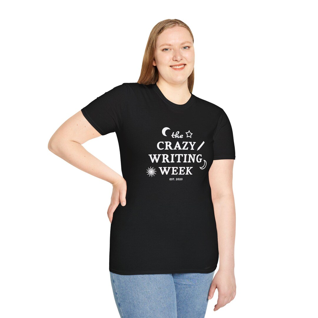 Crazy Writing Week Unisex T-shirt - Softstyle - Etsy
