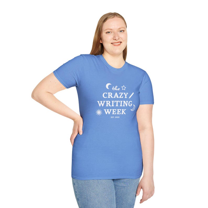 Crazy Writing Week Unisex T-shirt - Softstyle - Etsy