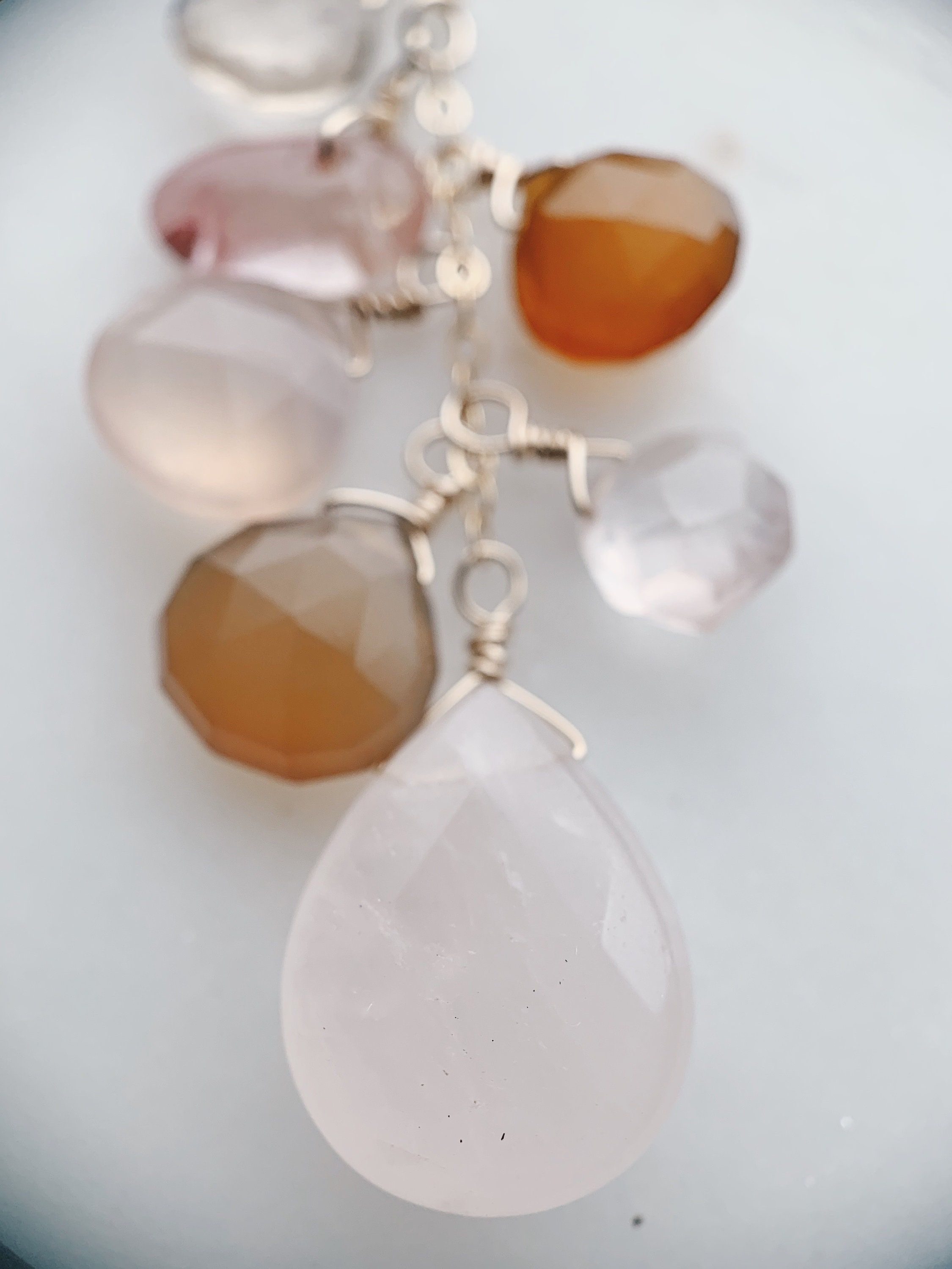 Cascade Necklaces in 14k Gold Fill // Choose Your Own // Multi Drop ...