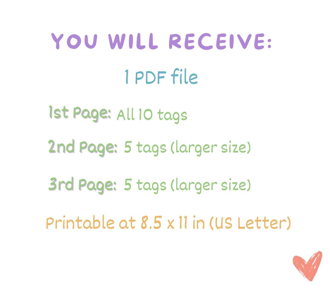 Classroom Helper Necklaces – Printable Job Tags for Preschool ...