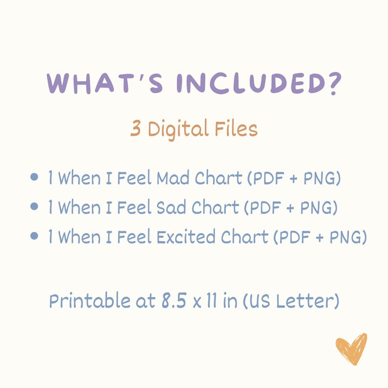 Toddler Emotions & Feelings Charts – Calm Down Corner, SEL Coping ...