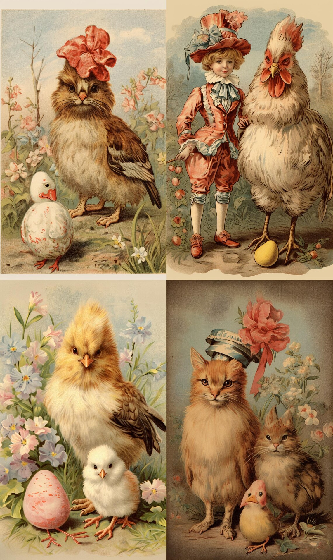 Set 6 Sheets Decoupage Rice Paper Size A4 Unique Easter Theme Rice ...