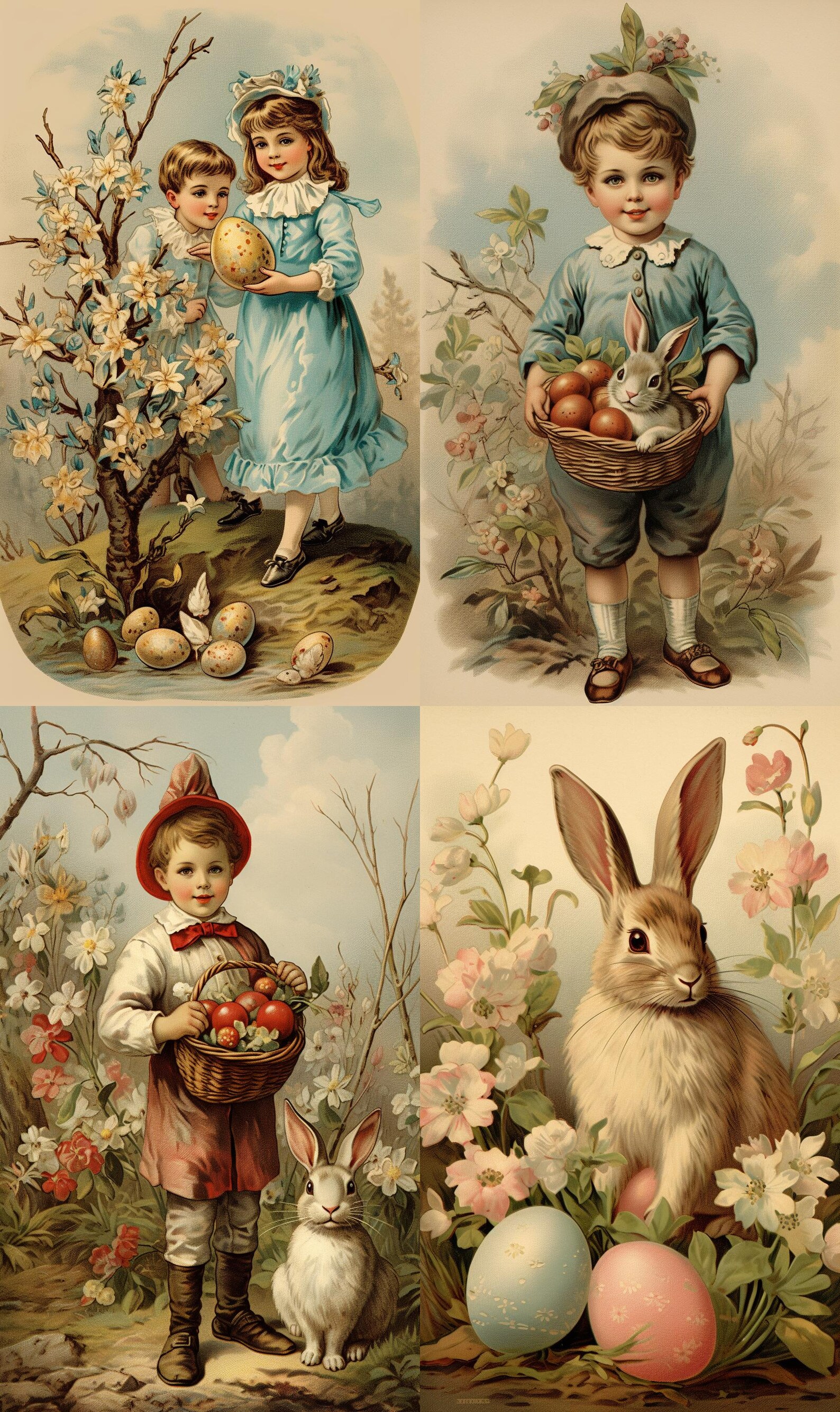 Set 6 Sheets Decoupage Rice Paper Size A4 Unique Easter Theme Rice ...