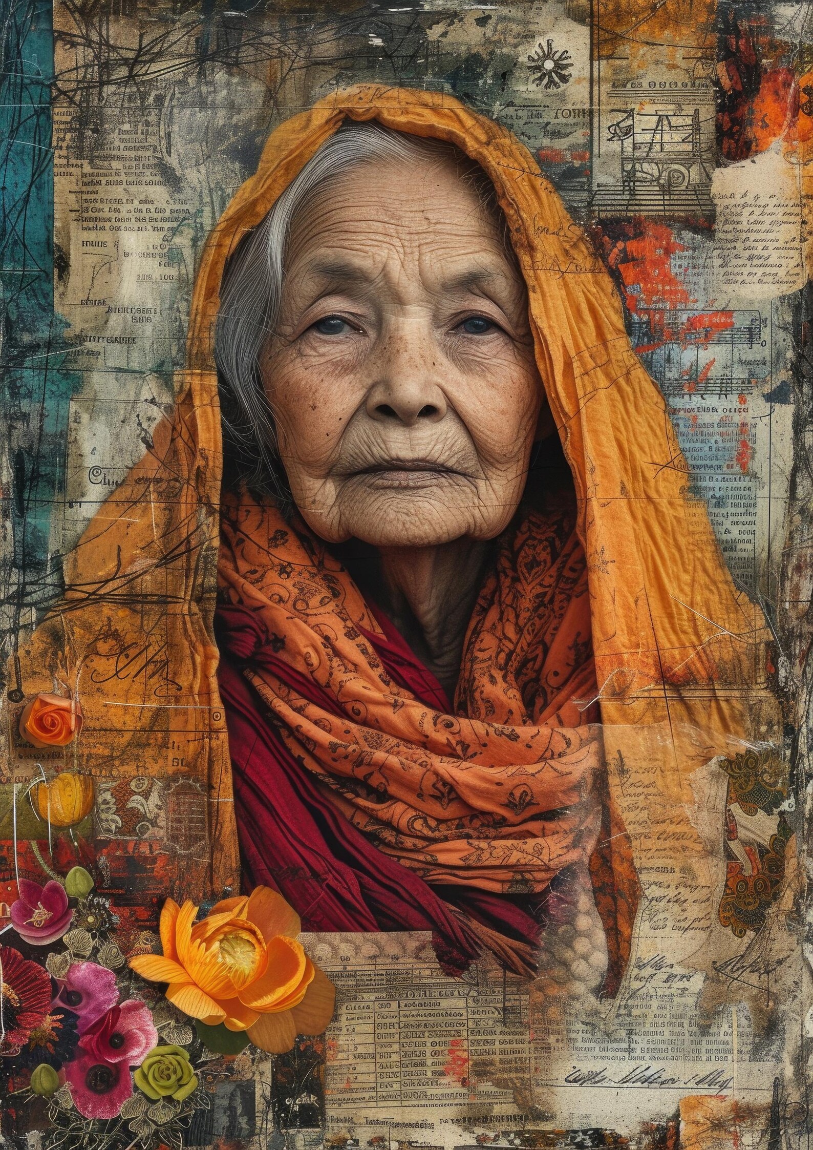 Unique Rice Paper Design for Decoupage With a Women's Theme in ...