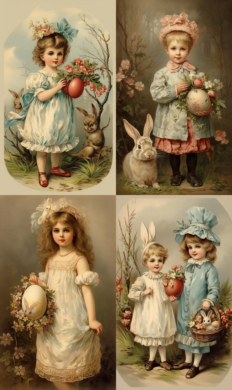 Set 6 Sheets Decoupage Rice Paper Size A4 Unique Easter Theme Rice ...