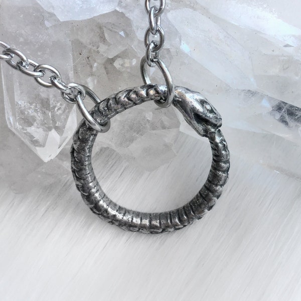 Ouroboros Necklace - Etsy