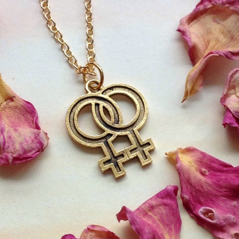 Lesbian Symbol Etsy