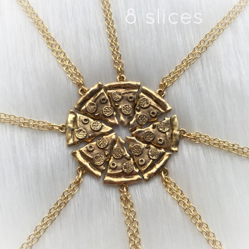 Gold Pizza Slice Necklace - Etsy Canada