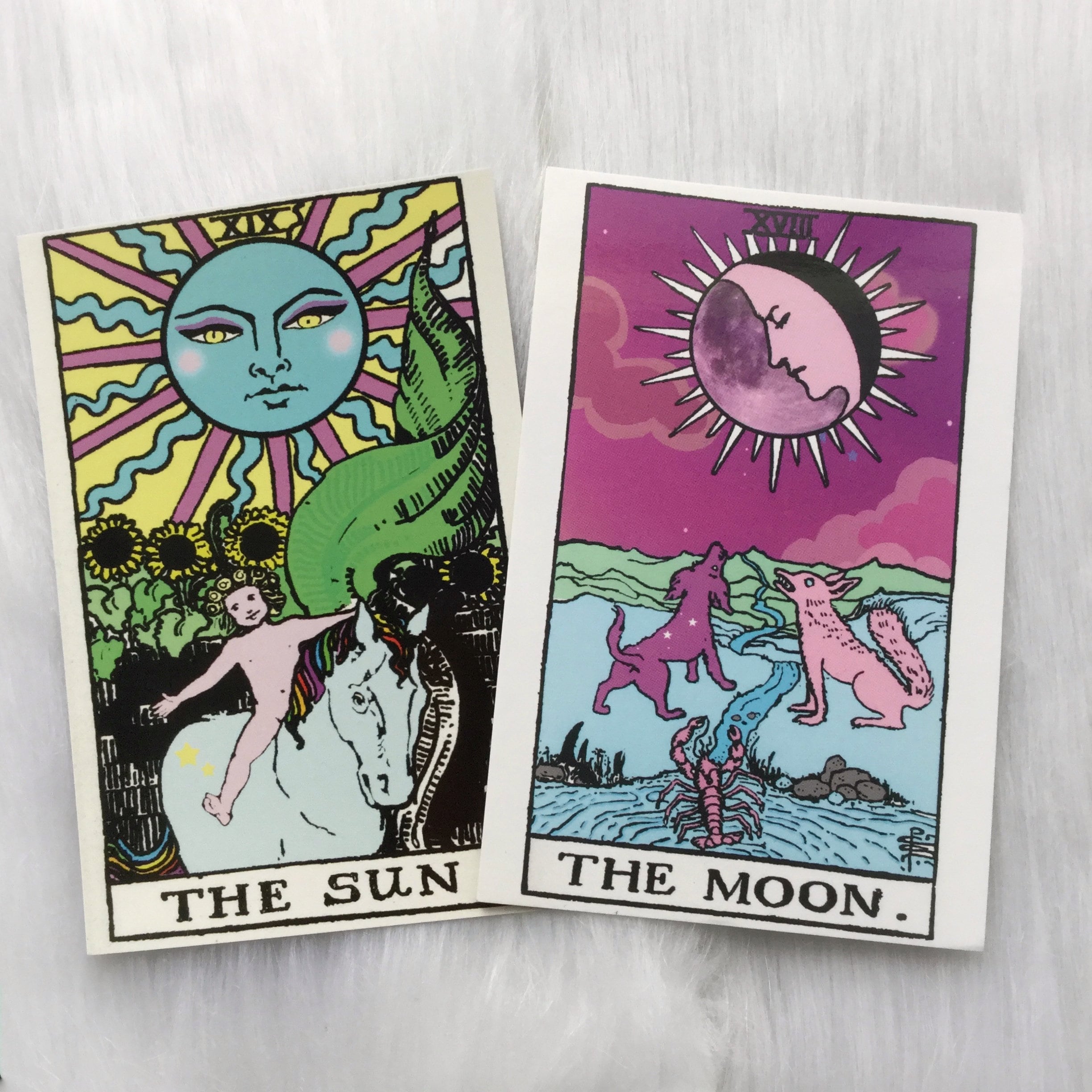 Sun And Moon Tarot Cards