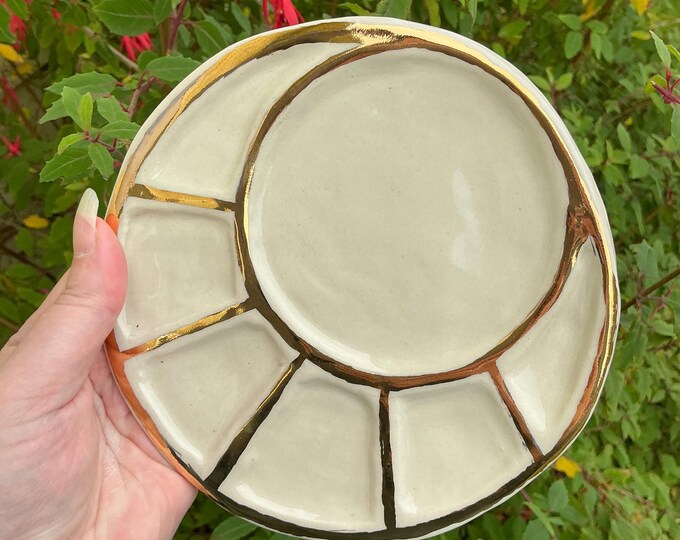 Hand Built and Hand Painted Ceramic Pottery Stoneware Paint Painting ...