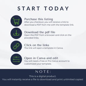 Small Engine Repair Shop Flyer Marketing Bundle | Customizable Canva ...