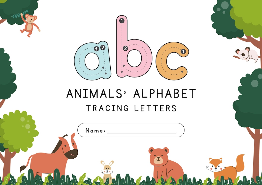 Alphabet Tracing for Kids| Fun & Exciting Printable Worksheet ...