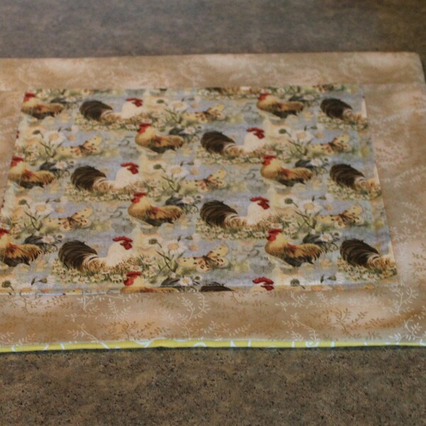 Rooster Table Runner - Etsy