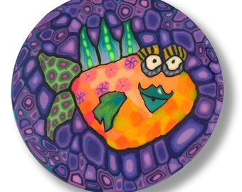 Polymer clay fish | Etsy