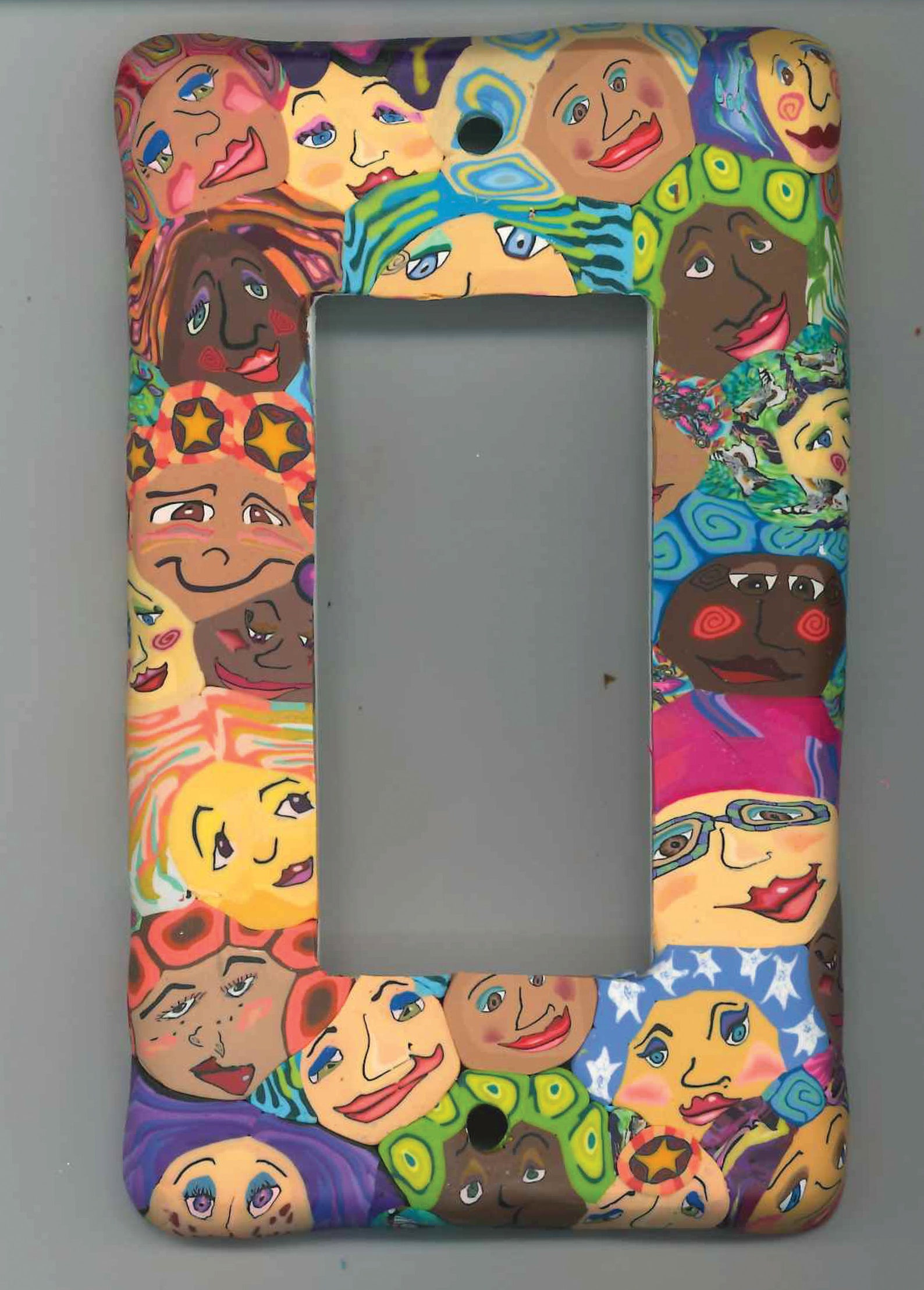 Switch Plate Cover Faces Made to Order | Etsy