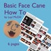 Polymer Clay Face Cane How to PDF - Etsy