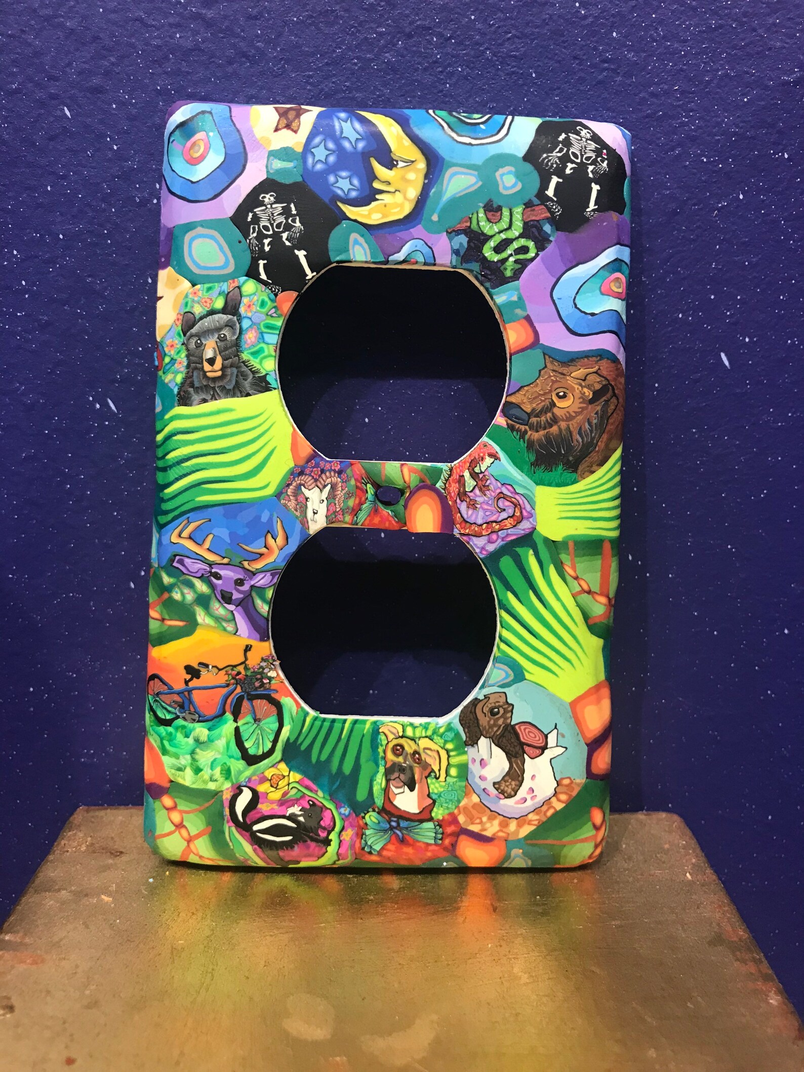 Switch Plate Cover- Forest Fun - Etsy