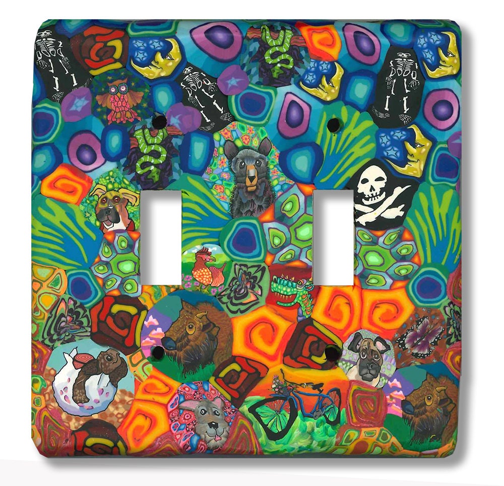 Switch Plate Cover- Forest Fun - Etsy