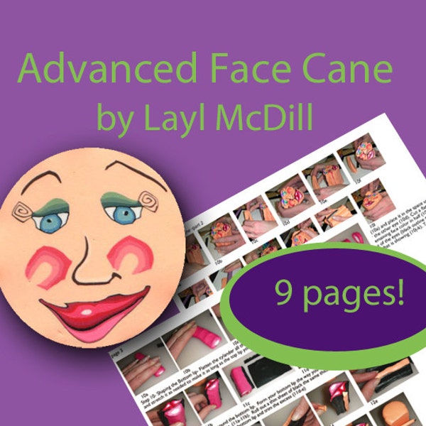 Face Cane Tutorial - Etsy