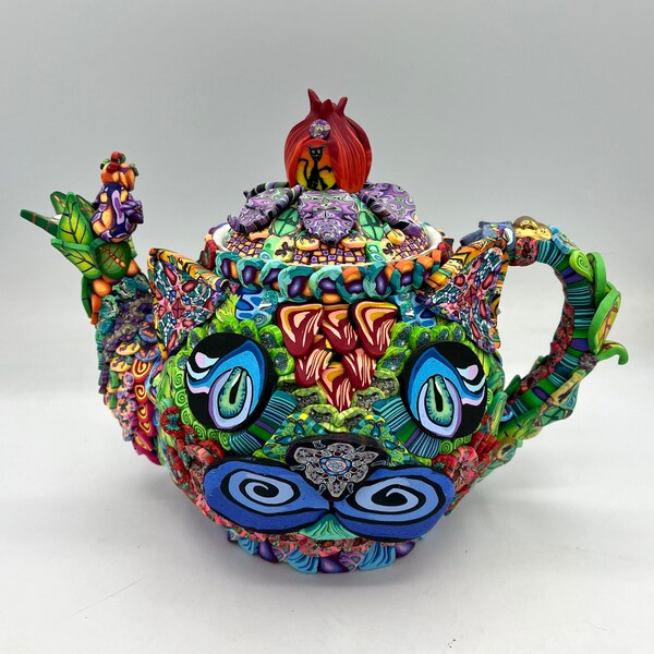 Cat Teapot - Etsy