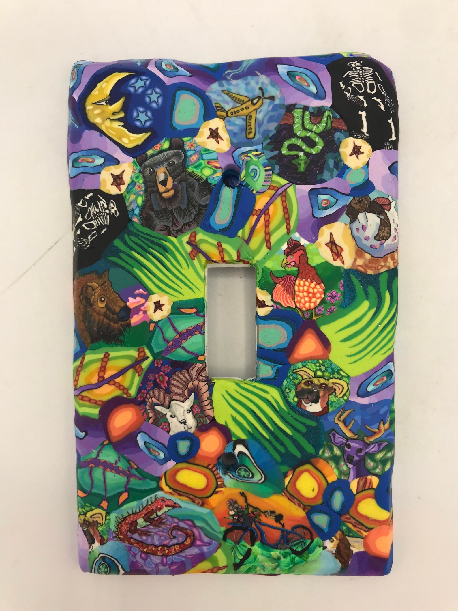Switch Plate Cover Forest Fun - Etsy