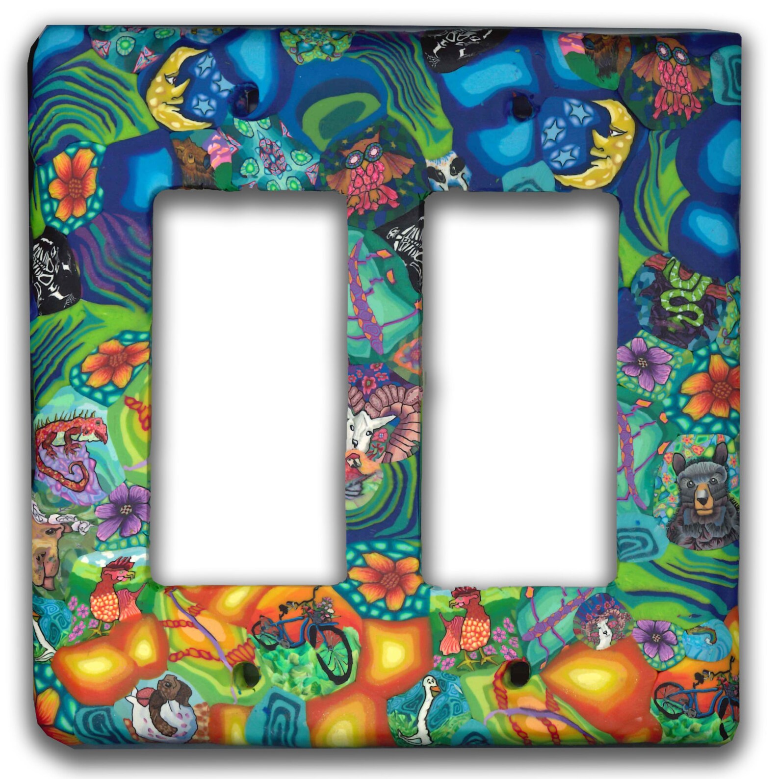 Switch Plate Cover- Forest Fun - Etsy