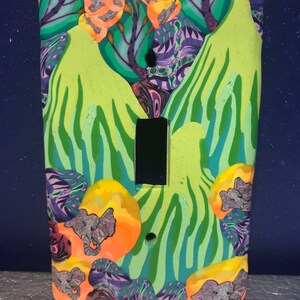 Switch Plate Cover- Bright Green- Made to Order - Etsy
