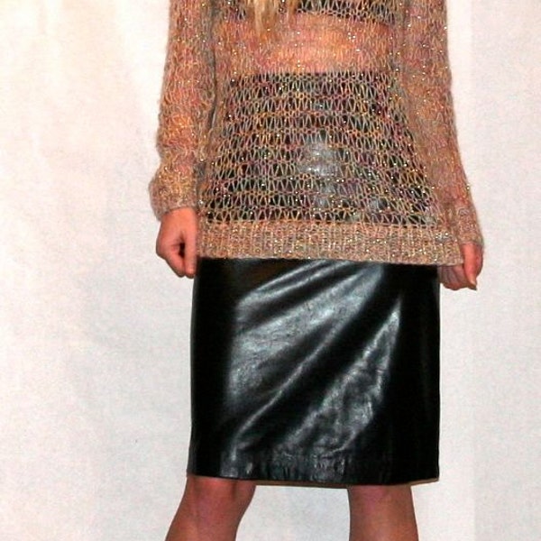 Loose Knit Sweater - Etsy
