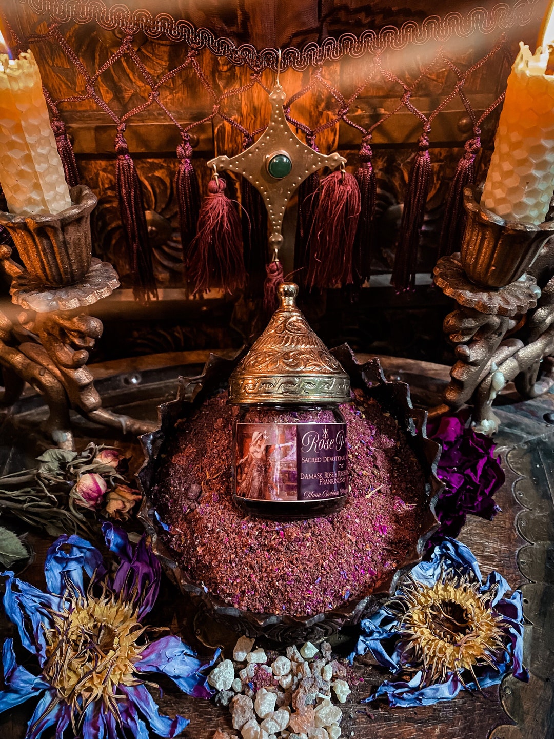 Rose Priestess Incense ~ Rose Priestess Lineage ~ Rose Incense ~ Venus ...