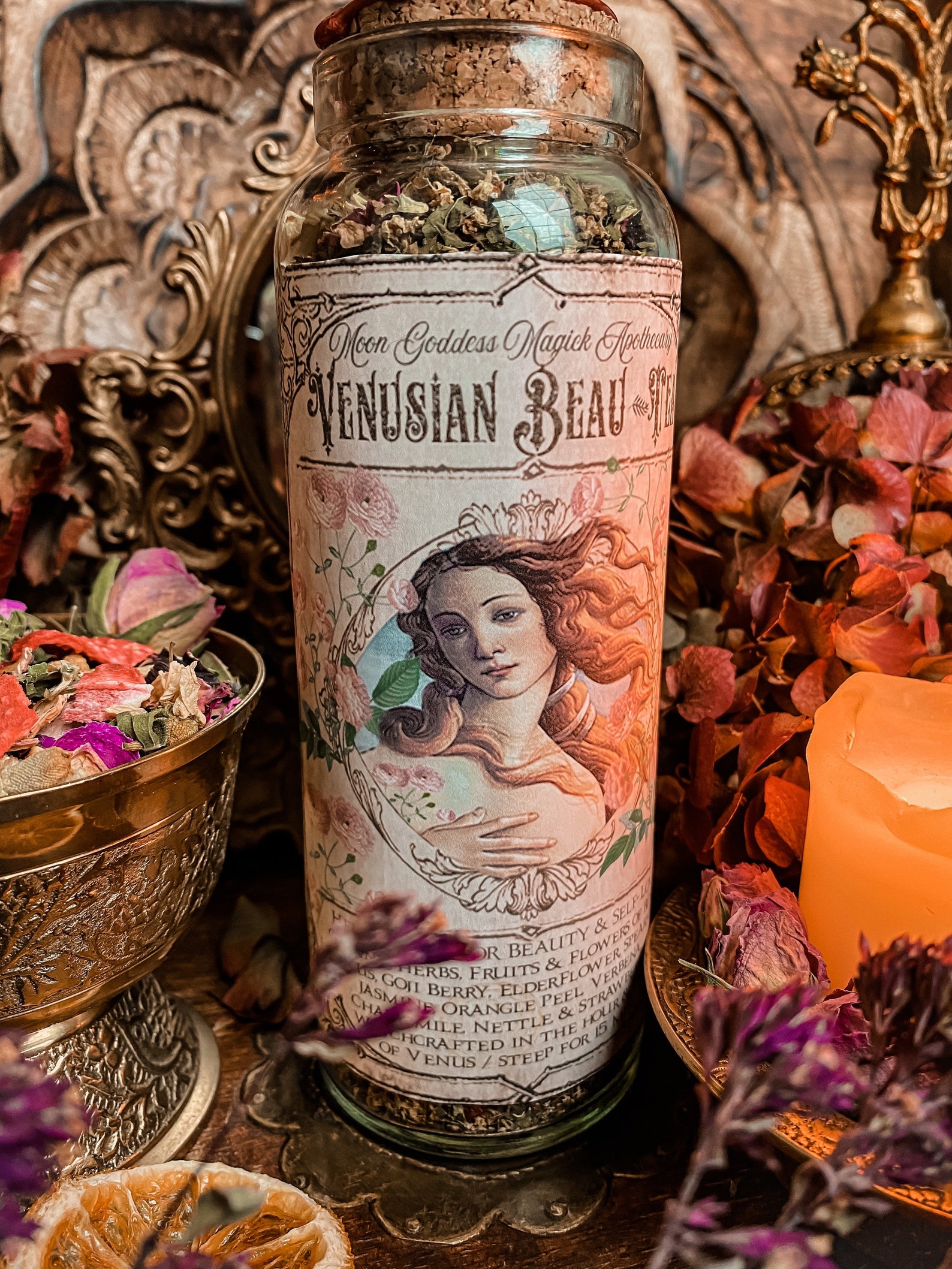 Venusian Beau-tea // Organic Herbal Tea for Hair, Skin, & Nails. Self ...
