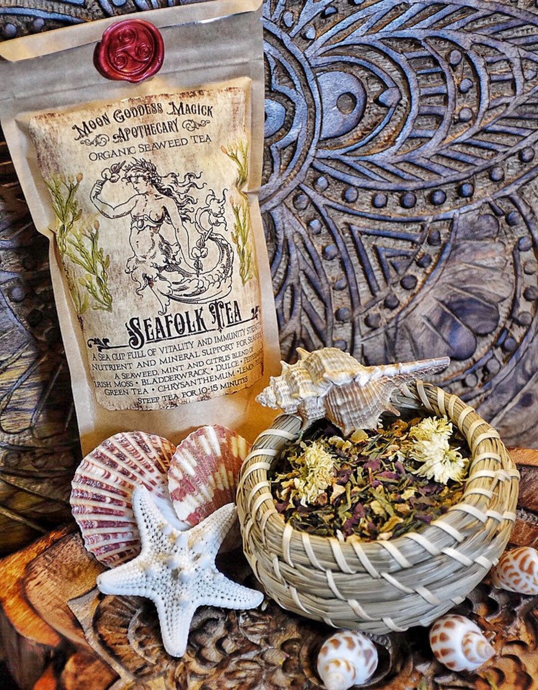 Seafolk Tea /// Seaweed Tea /// Vitamin and Mineral Rich for Optimal ...