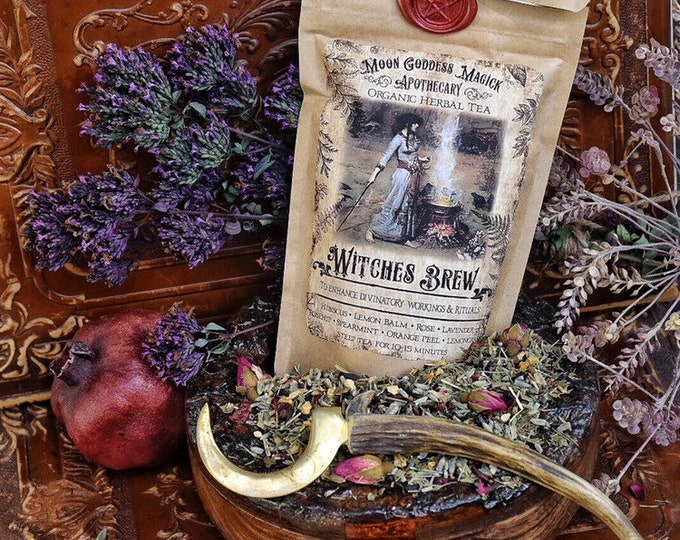 Witches Brew...organic Herbal Loose Leaf Tea, Caffeine Free ~ Ritual ...