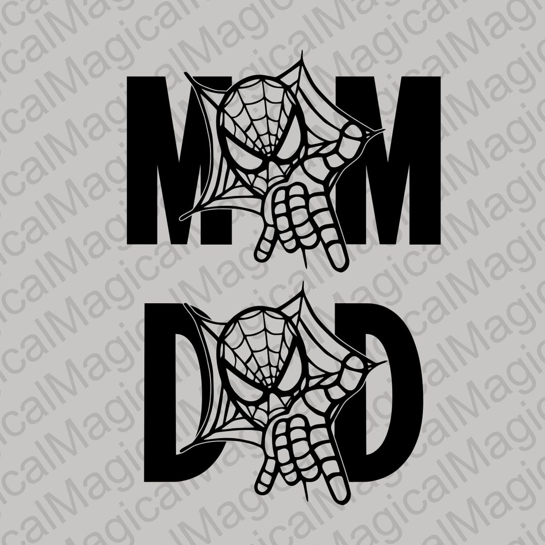 Spideer Mom and Dad Svg Png, Avengers Family Vacation Svg Png, Birthday ...