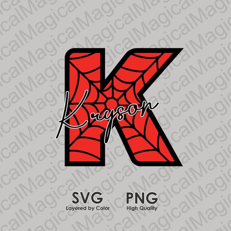 Custom Name Spiderr Man Svg Png, Cricut, Personalized Kids Sign Design ...