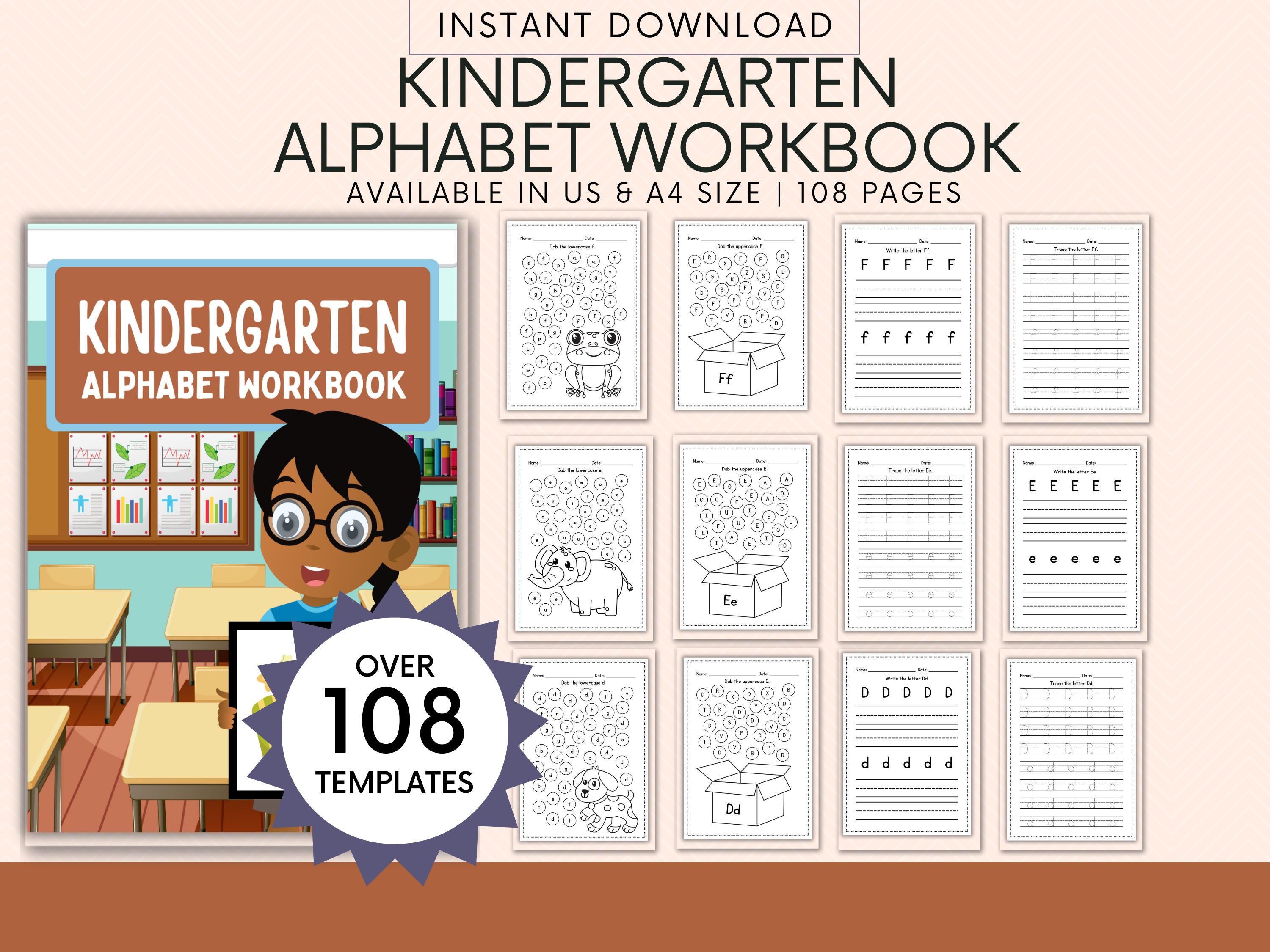 Alphabet Tracing Worksheets for Kids | Printable Letter Tracing ...