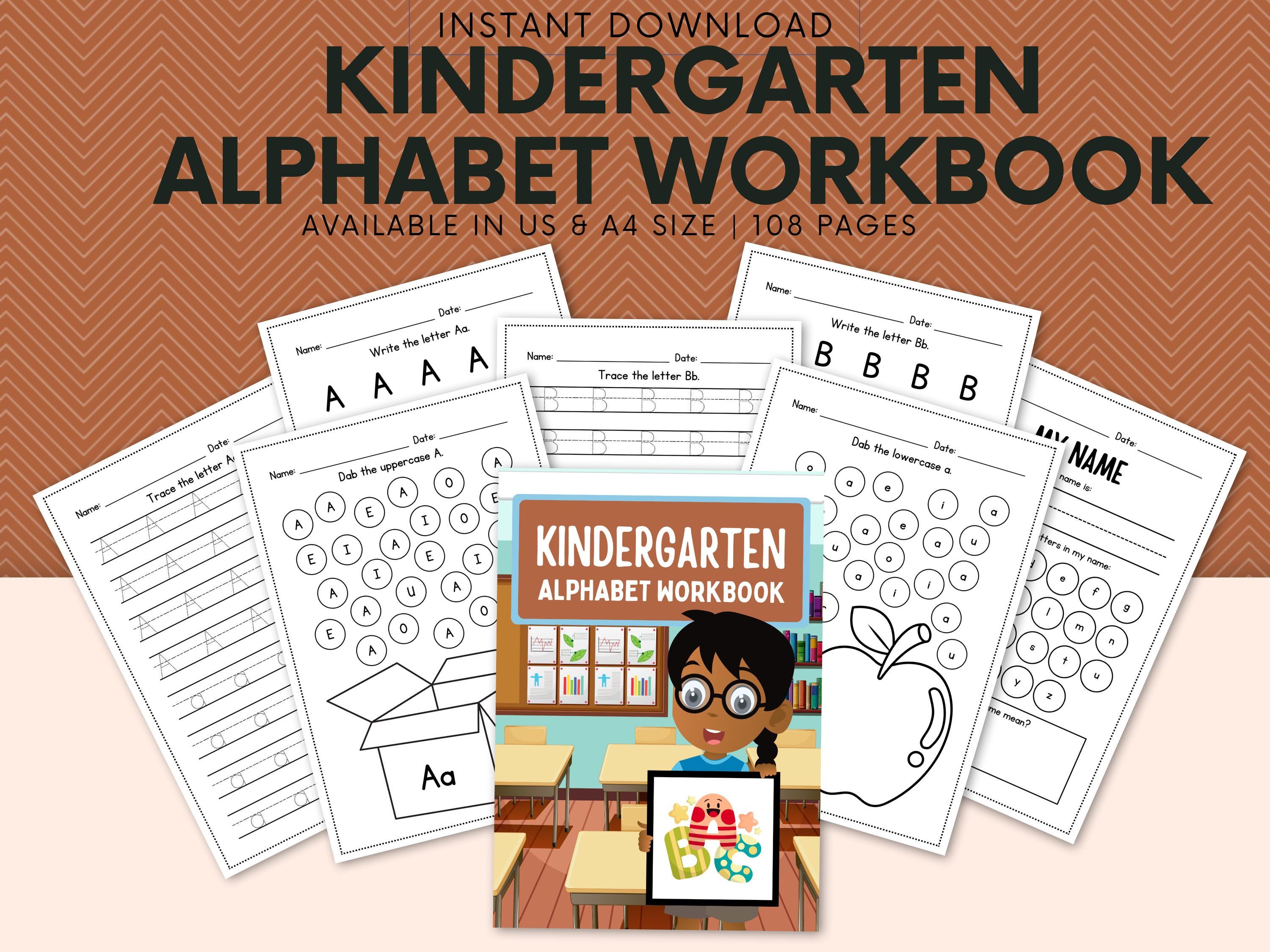 Alphabet Tracing Worksheets for Kids | Printable Letter Tracing ...
