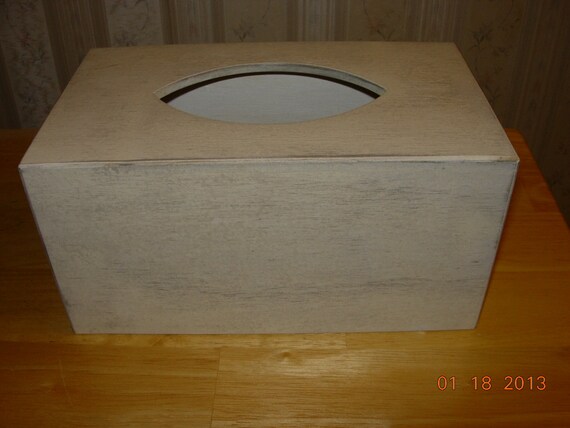 Primitive Tissue Box Cover Top Load Family Size Made to - Etsy