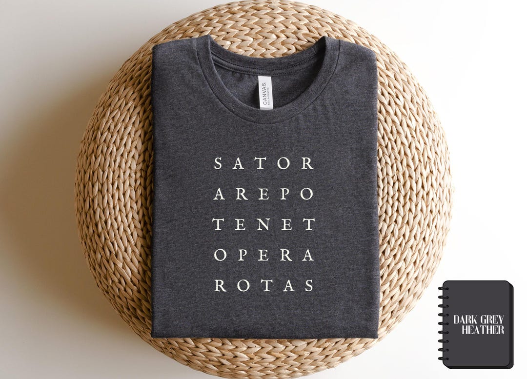 SATOR Square T-shirt - Latin Occult Symbol, Mystical Esoteric Tee ...